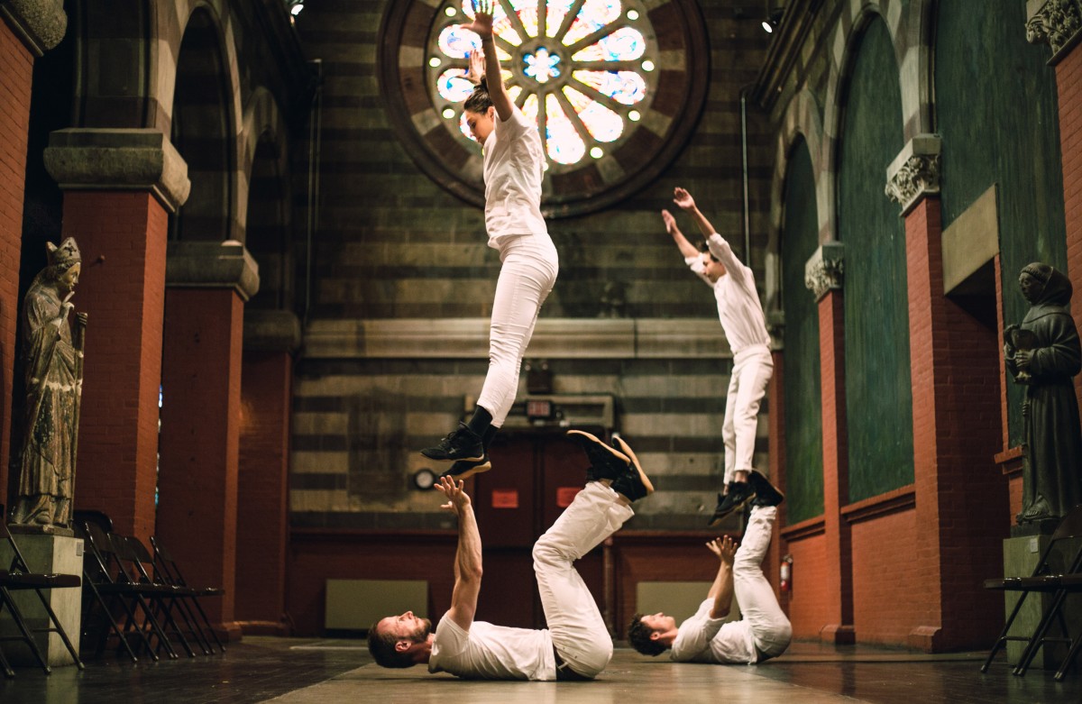 Troupe Takes a Leap of Faith in the Sanctuary - Fleisher Art Memorial